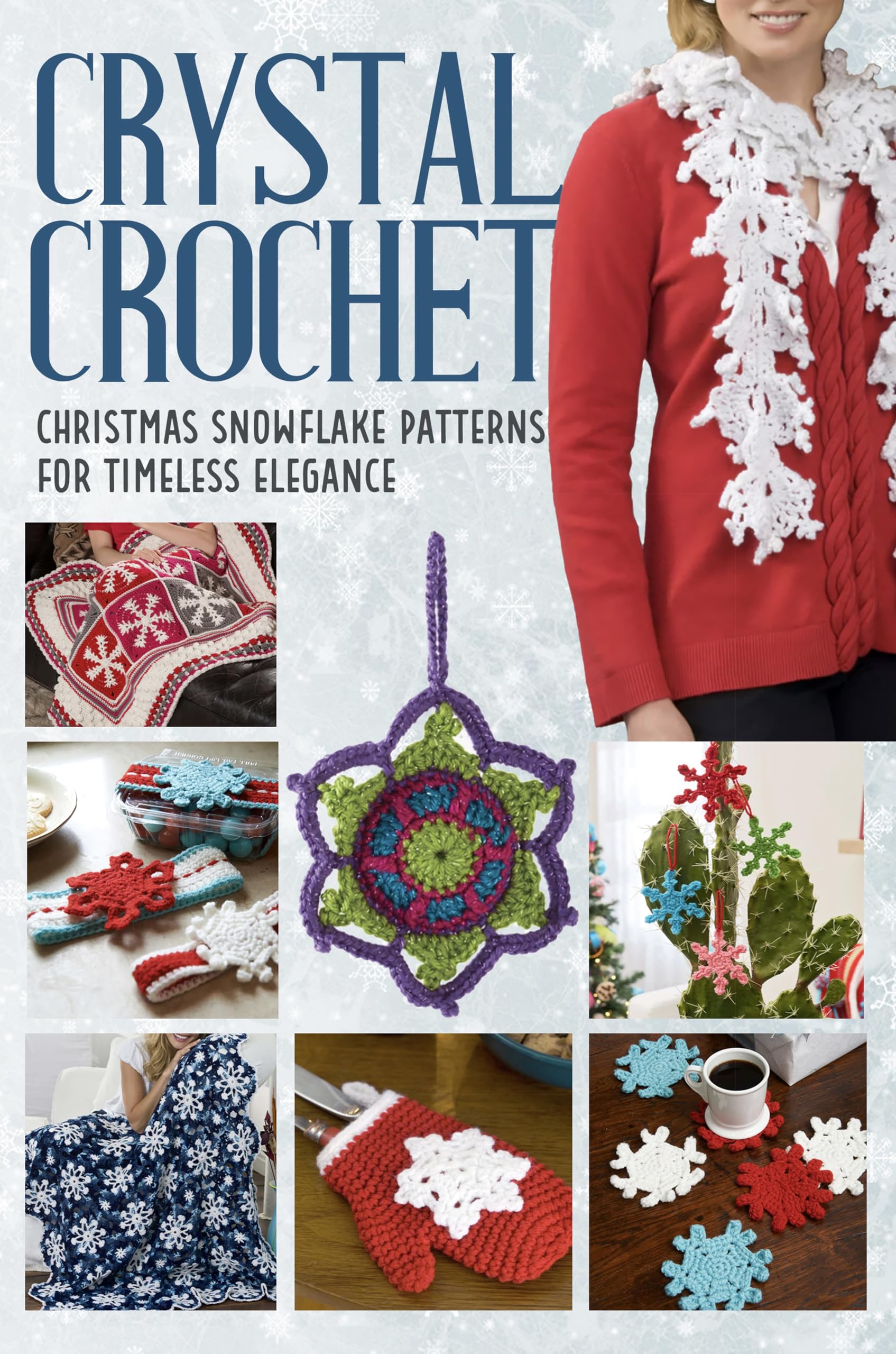 Crystal Crochet: Christmas Snowflake Patterns for Timeless Elegance - OHFB