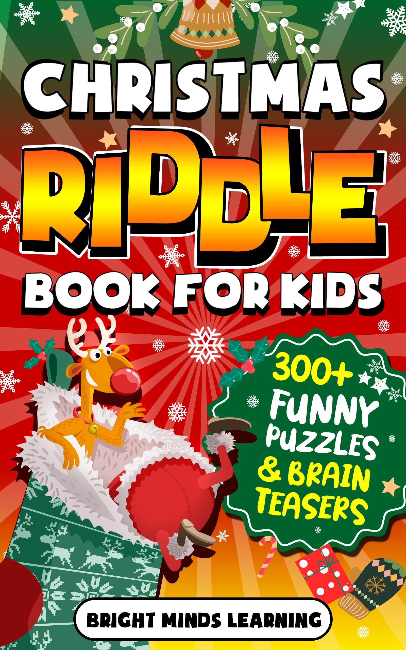 Christmas Riddle Book for Kids: 250 Funny Puzzles and Brain Teasers for ...