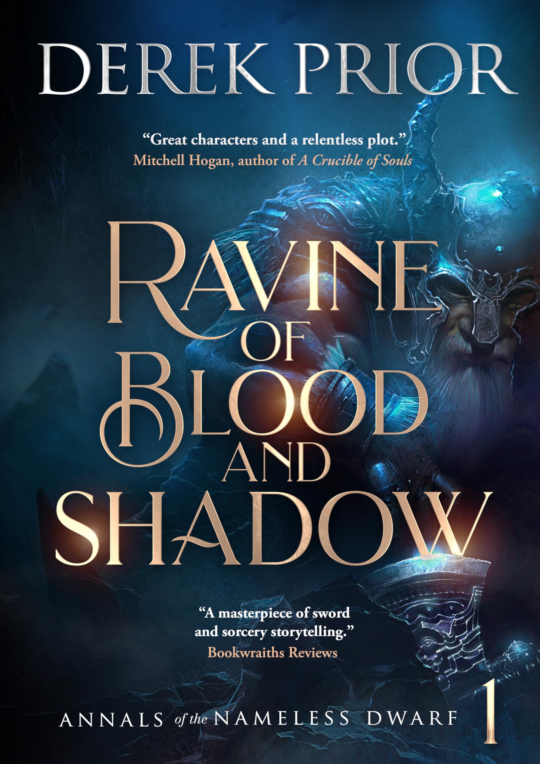 Ravine of Blood and Shadow of the Nameless Dwarf Book - OHFB