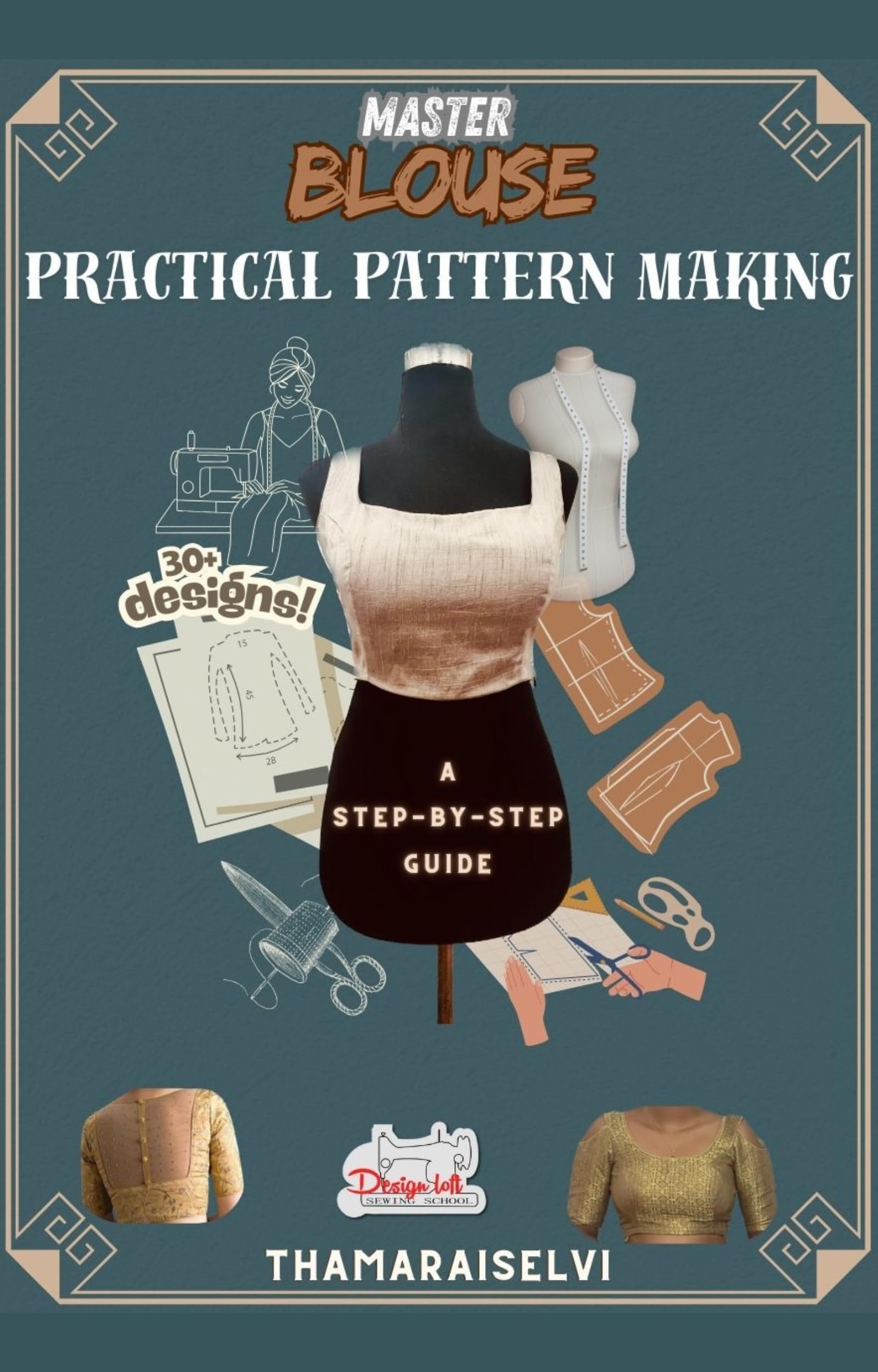 Master Blouse Practical Pattern Making: a Step-by-step Guide - OHFB