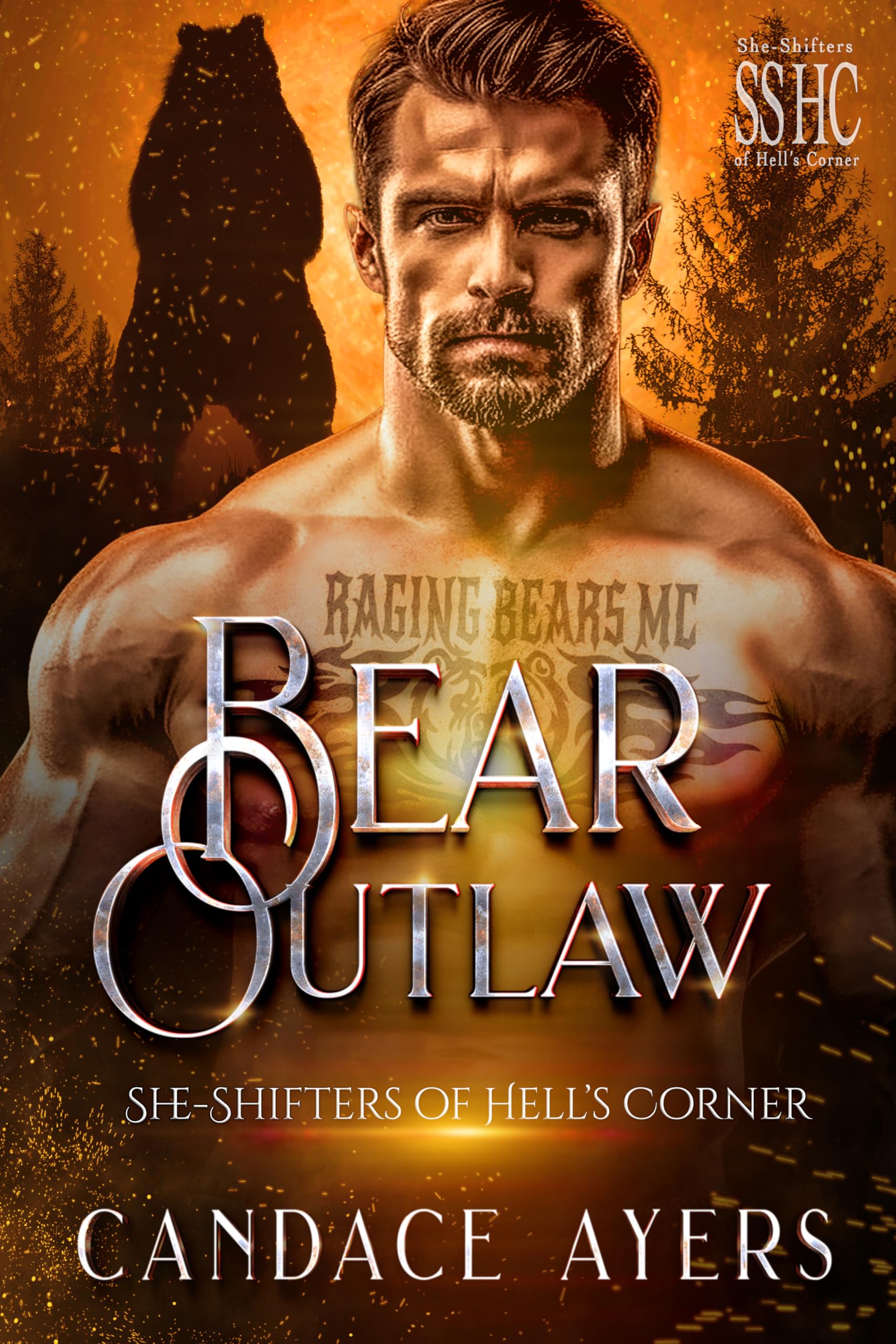 Bear Outlaw: a Feel-good Grizzly Shifter Rom-com of Hell's Corner Book ...