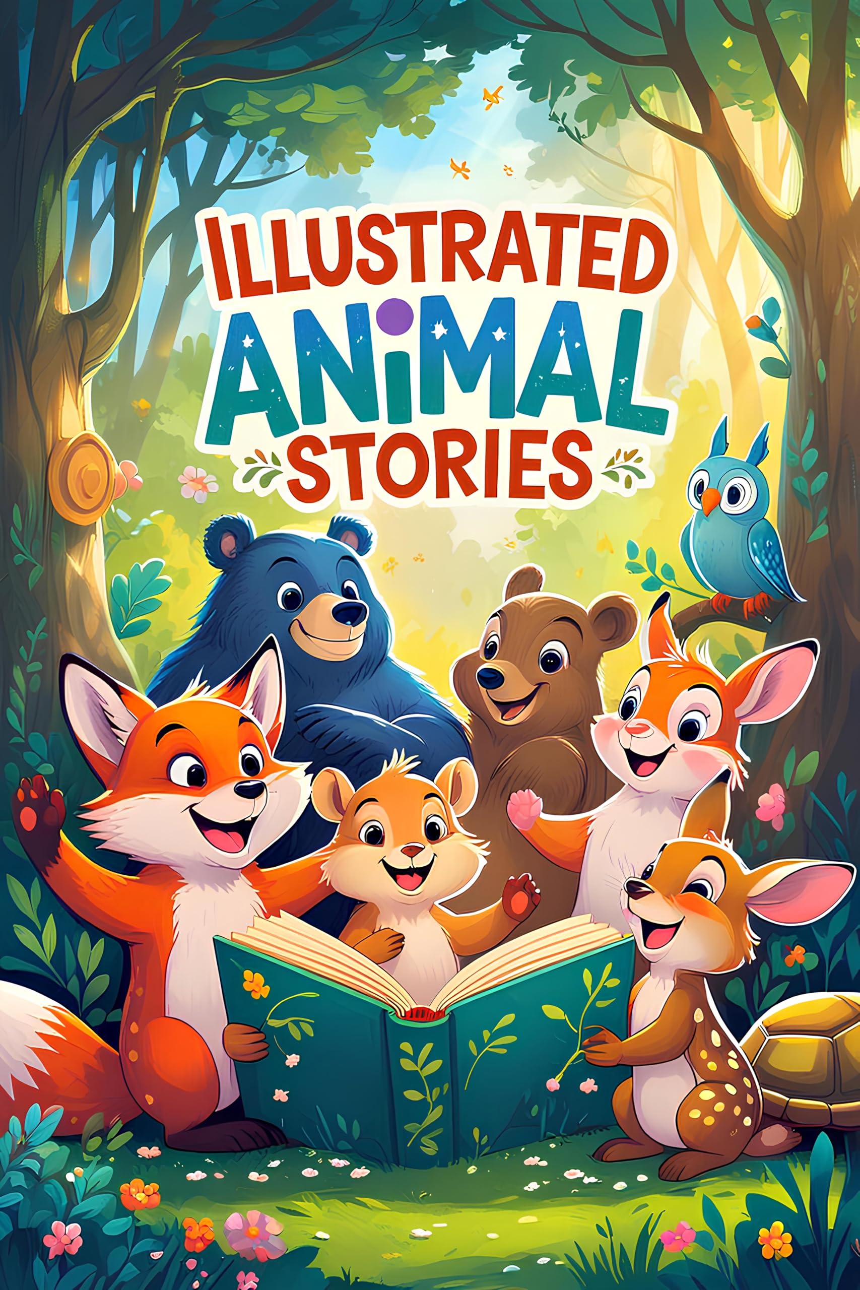 Illustrated Everyday Animal Stories || Animal Storybook for Kids With ...