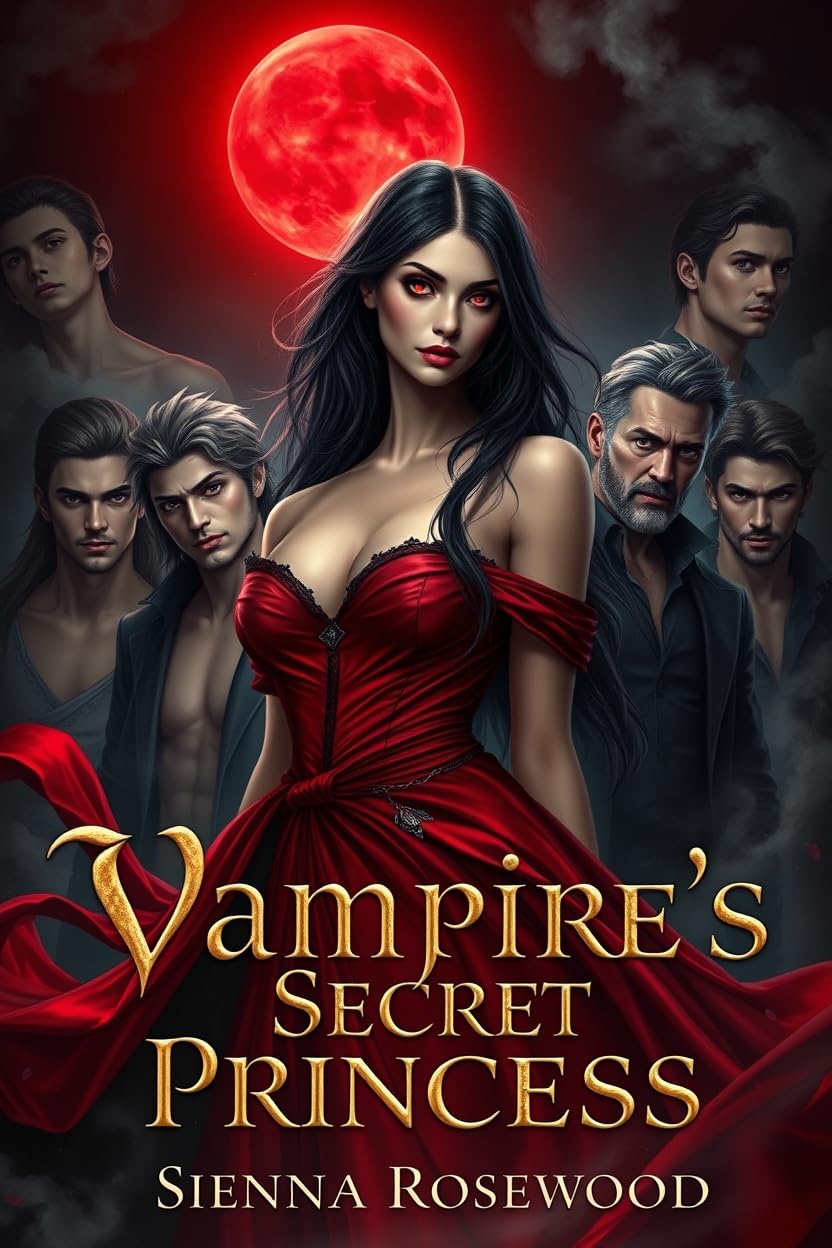 Vampire's Secret Princess: an Omegaverse Paranormal Reverse Harem Romance Reverse Harem - OHFB